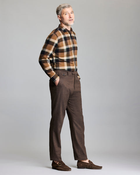 Large Scale Plaid Cedar Shirt – Billy Reid