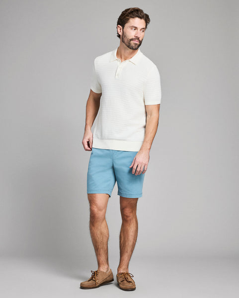 Lachlan Links Polo - Pique Sweater Polo | Billy Reid