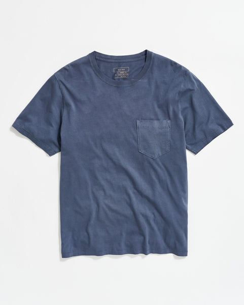 Washed Tee - Ultra-Soft Organic Pima Cotton, Garment-Dyed, Seasonless ...