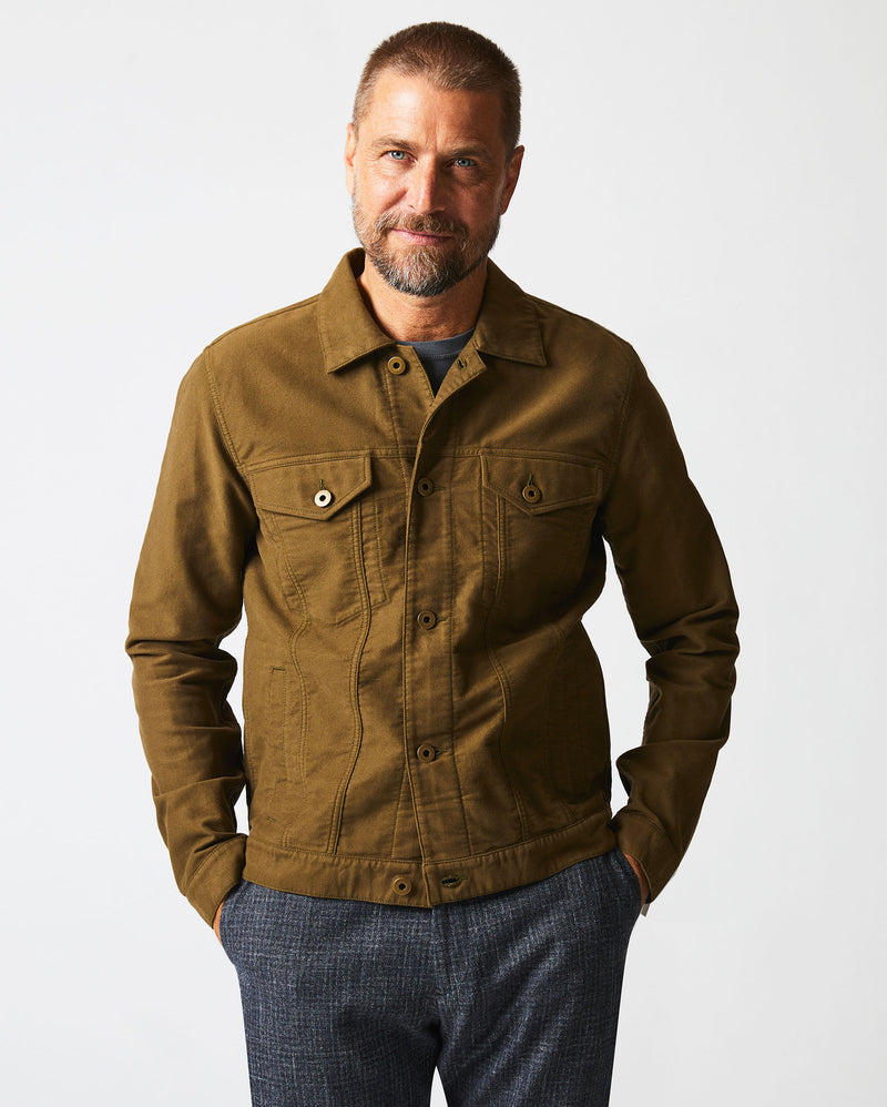 COLOR SWATCH | Moleskin Tupelo Trucker Jacket – Billy Reid