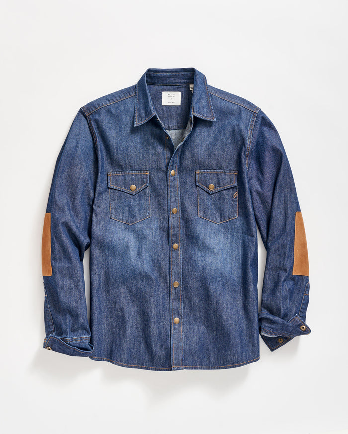 Interesting Info About Billy Reid Shoals Denim Shirt