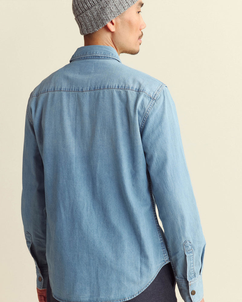 The Shoals Denim Shirt - A Timeless Classic for the Modern Man – Billy Reid