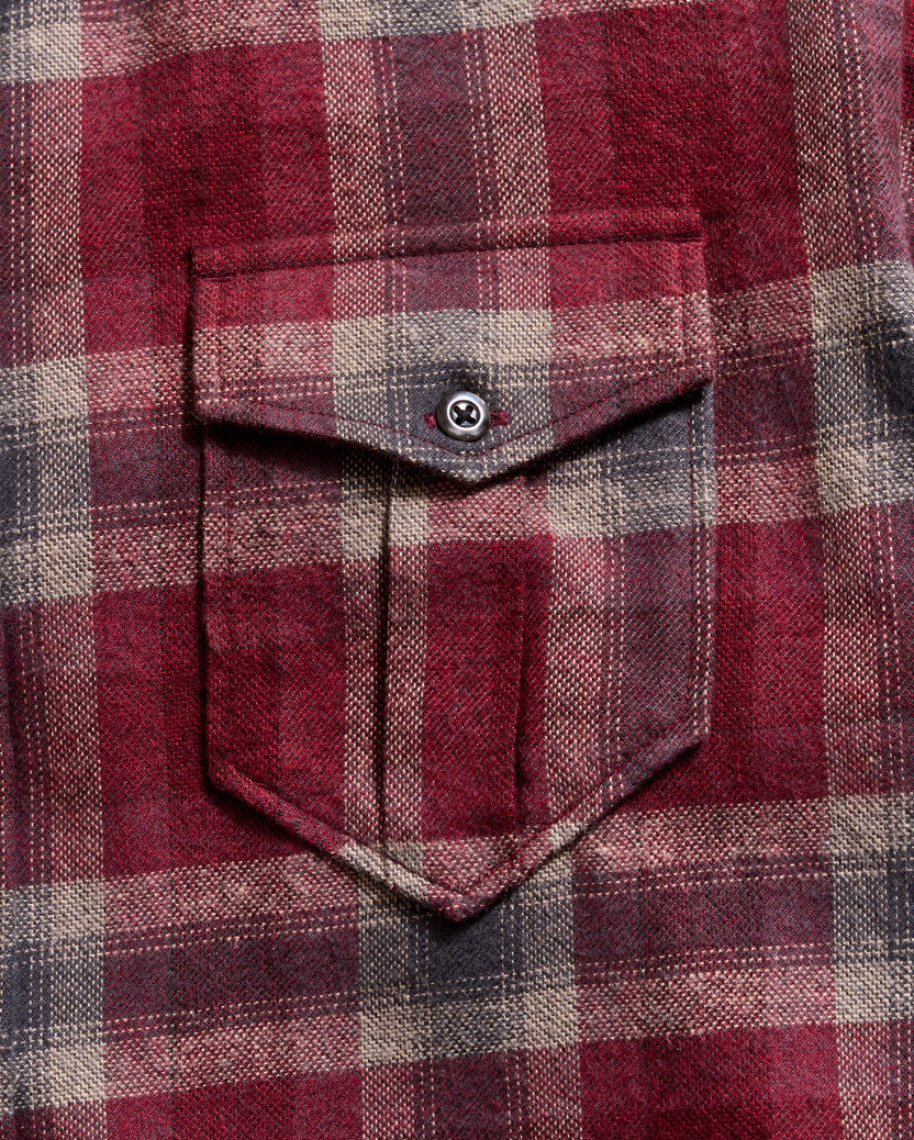 Bold Plaid Brushed Cotton Scout Shirt | Billy Reid
