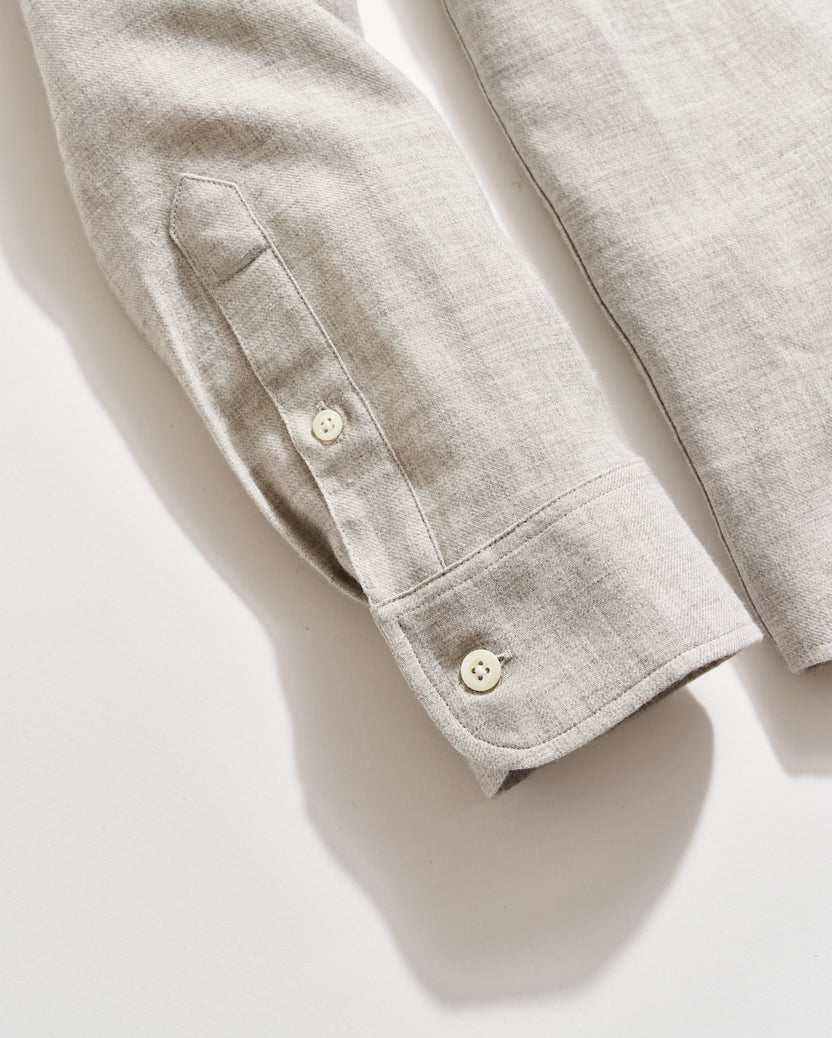 Cotton Wool Cedar Shirt - Plaid, Standard Fit | Billy Reid
