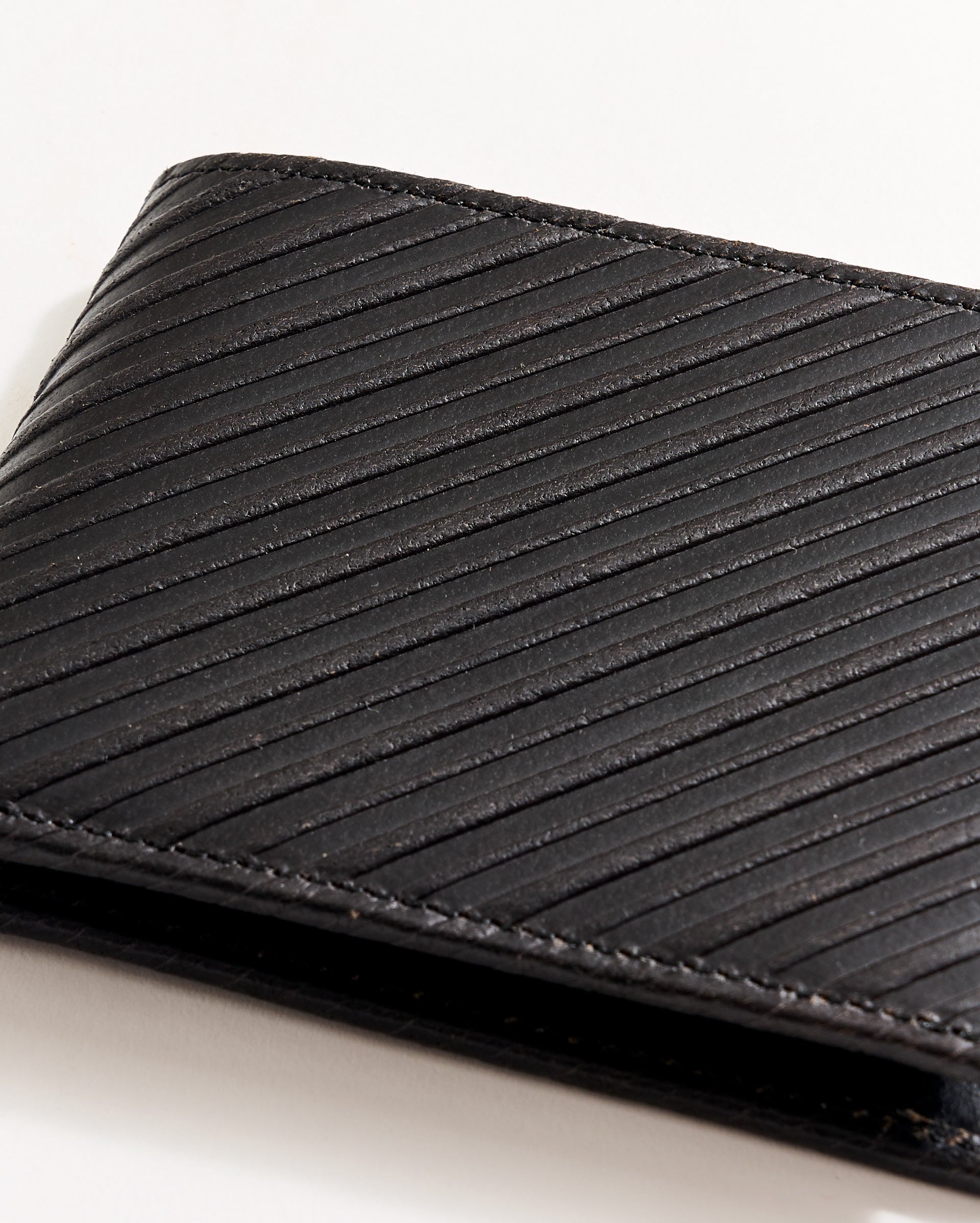 Heirloom Stripe Leather Bi-Fold Wallet | Billy Reid