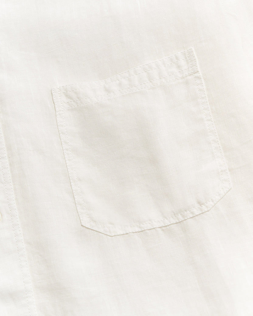 Tuscumbia Garment-Dyed Linen Button-Down Shirt | Billy Reid
