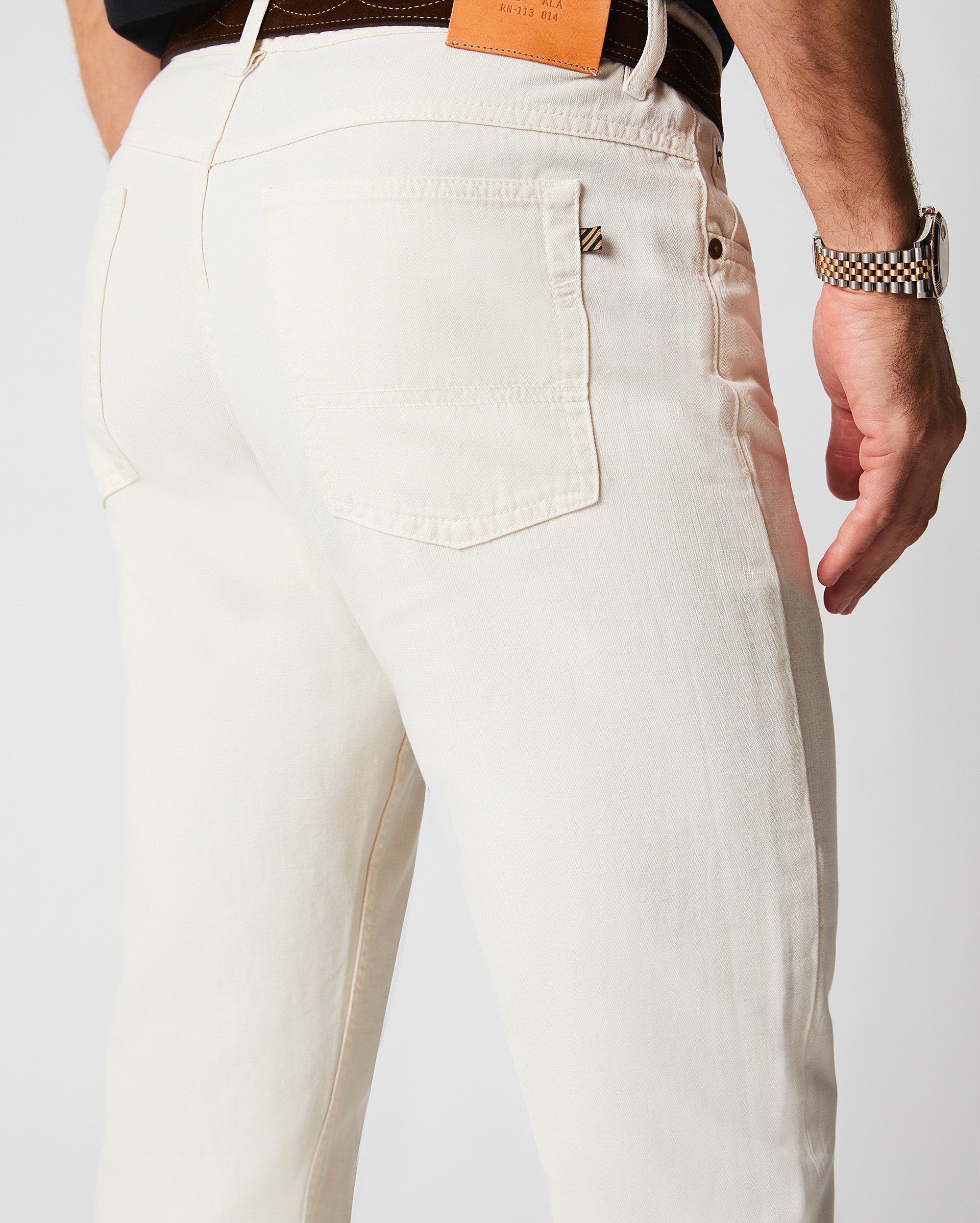 Cotton Linen 5 Pocket Pant | Breathable & Stretchy Comfort – Billy Reid