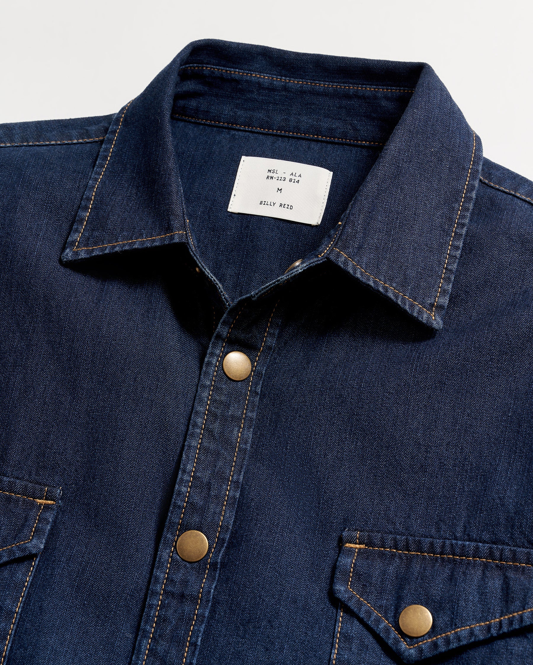 Interesting Info About Billy Reid Shoals Denim Shirt