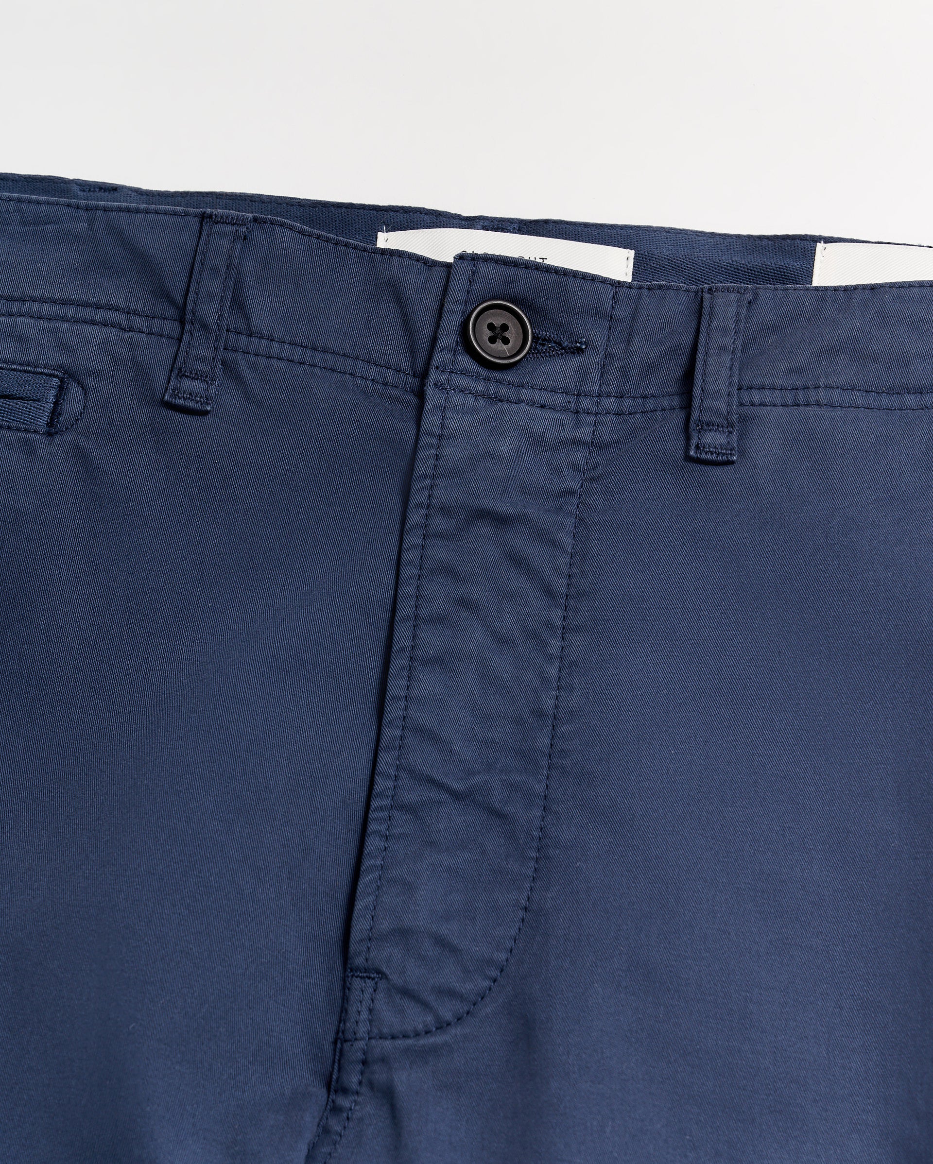 Blue Chino Pants | Ultra-Soft Cotton with Hollywood Waistband – Billy Reid